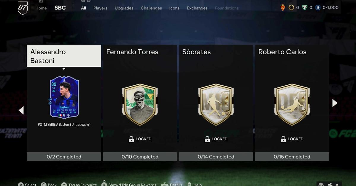 Fc 24 How To Complete Serie A Potm Bastoni Sbc Costs And Solutions