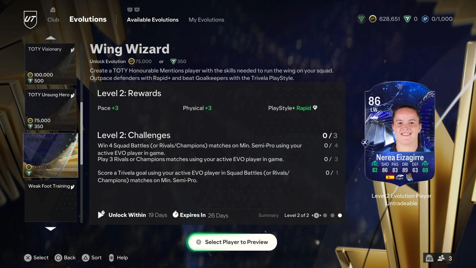 FC 24 Wing Wizard Evolutions Guide FC 24 Wing Wizard Evolutions Guide